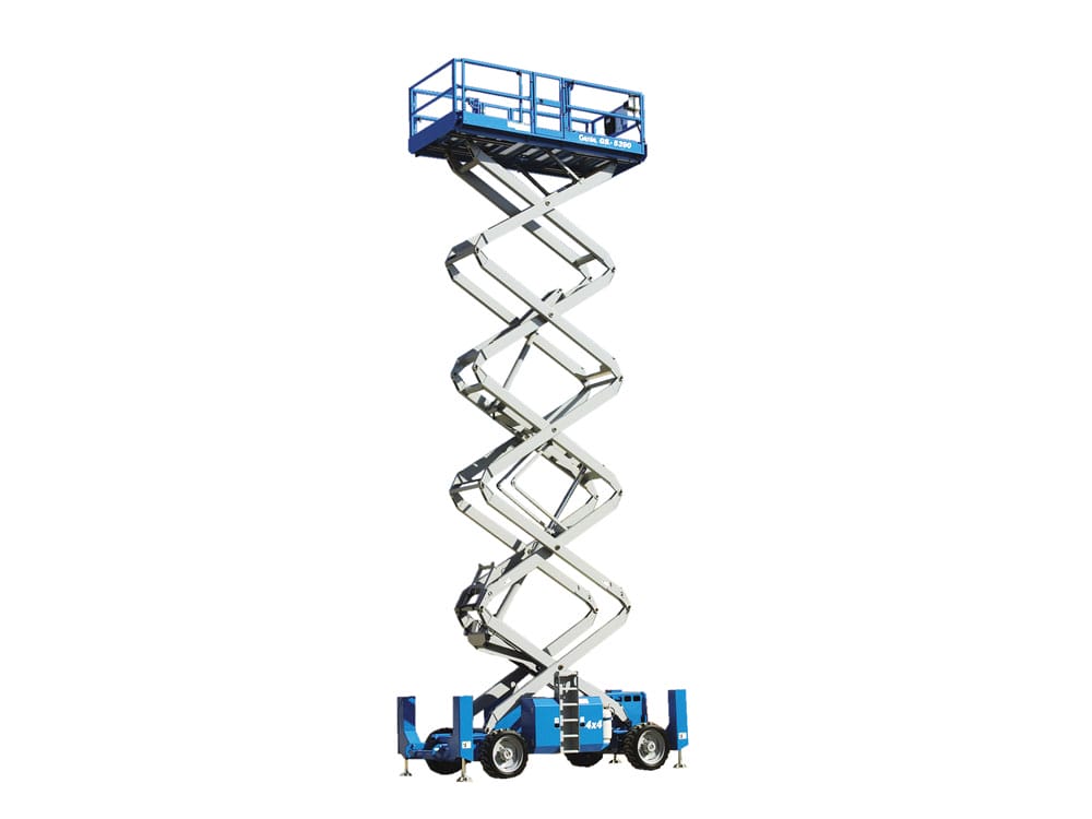 Genie GS5390RT | Scissor lift Rental | 18 m Scissor lift for rent